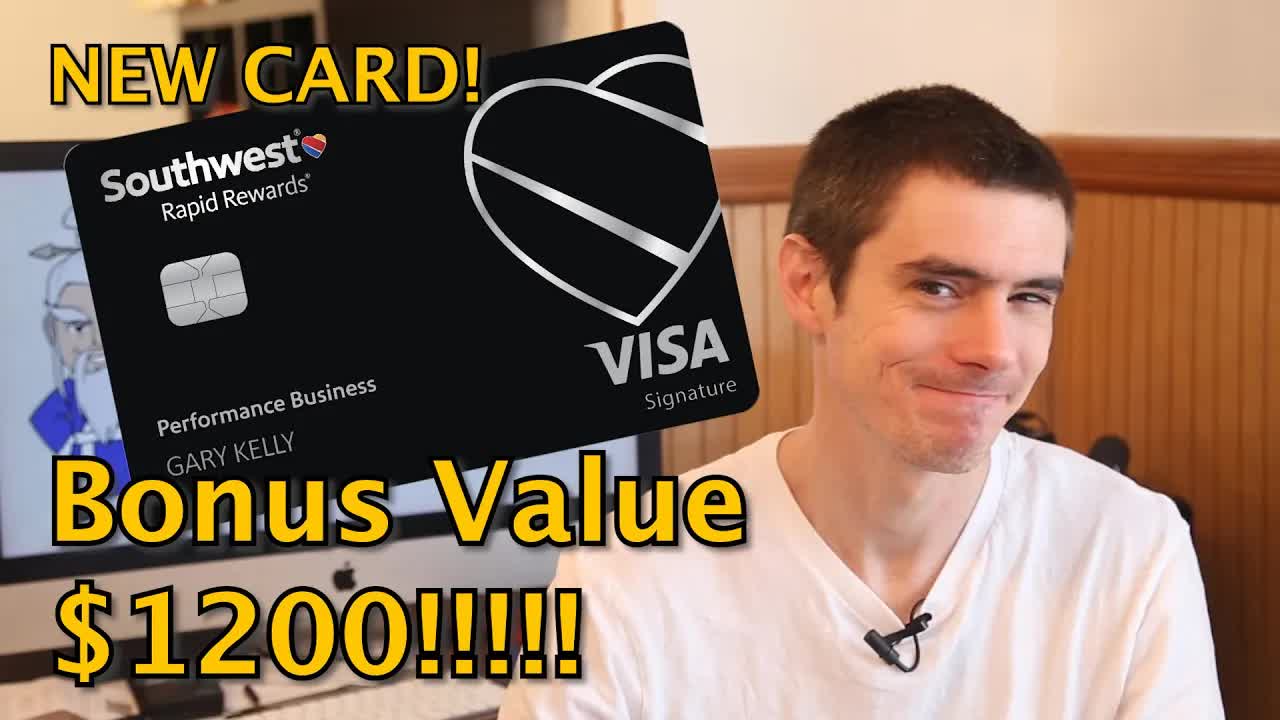 New Southwest Performance Business Credit Card: 80k bonus!