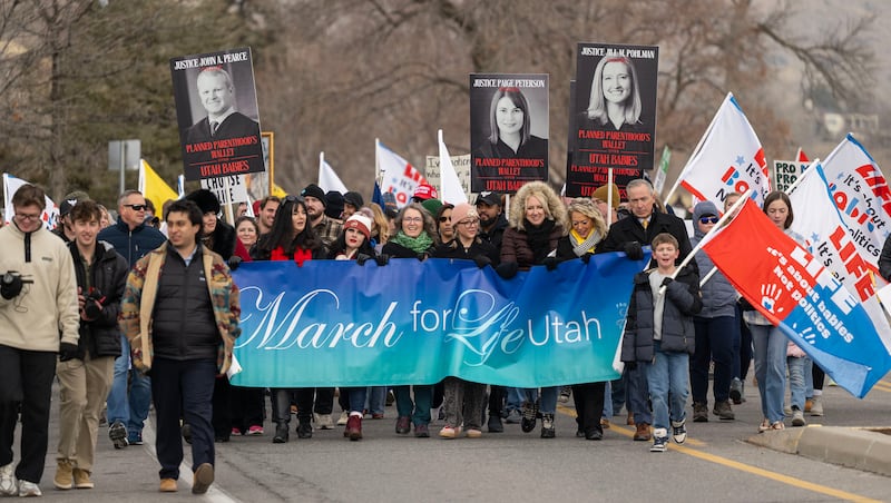 Pro-life advocates rally at Utah Capitol as abortion case nears oral ...