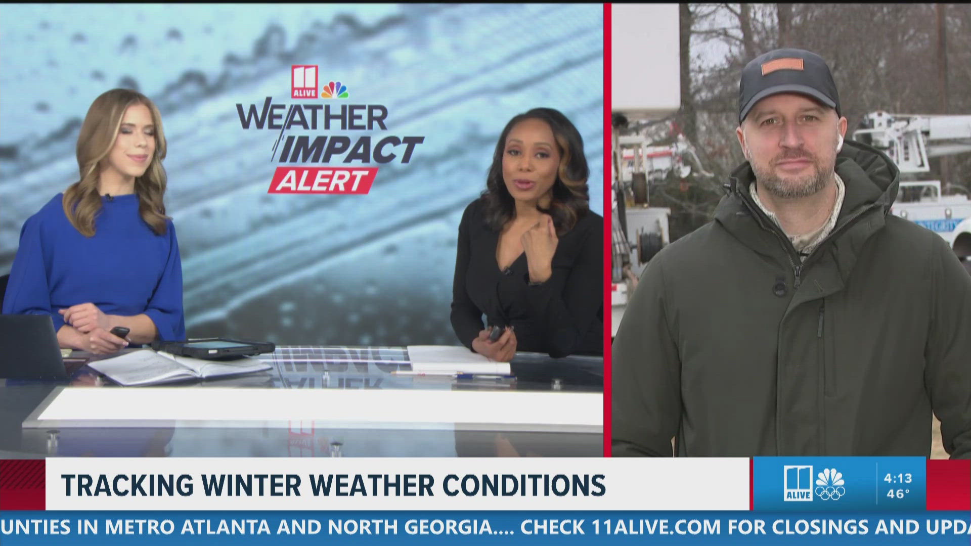 Hall County winter storm update with Cody Alcorn