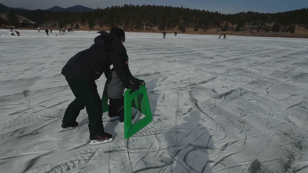 Skaters flock to popular lake west of Denver metro area as skating ...