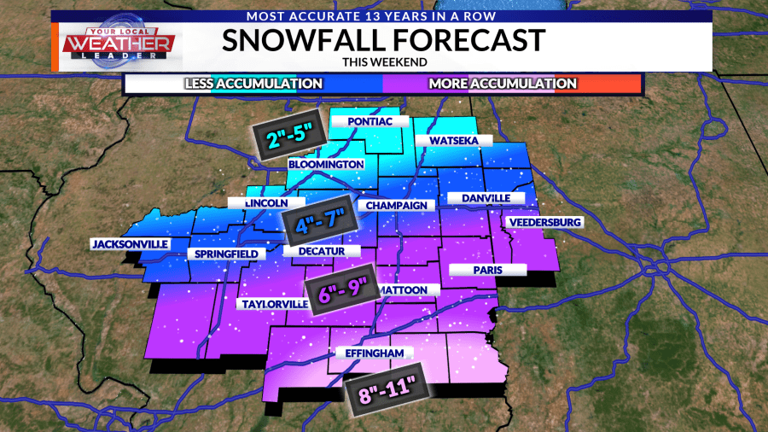 Weather now: Heavier snow expected tonight, impacting all of central ...