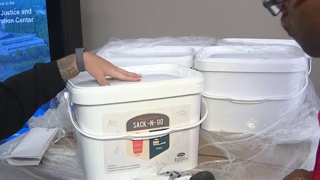 Inside a Gwinnett County warming shelter