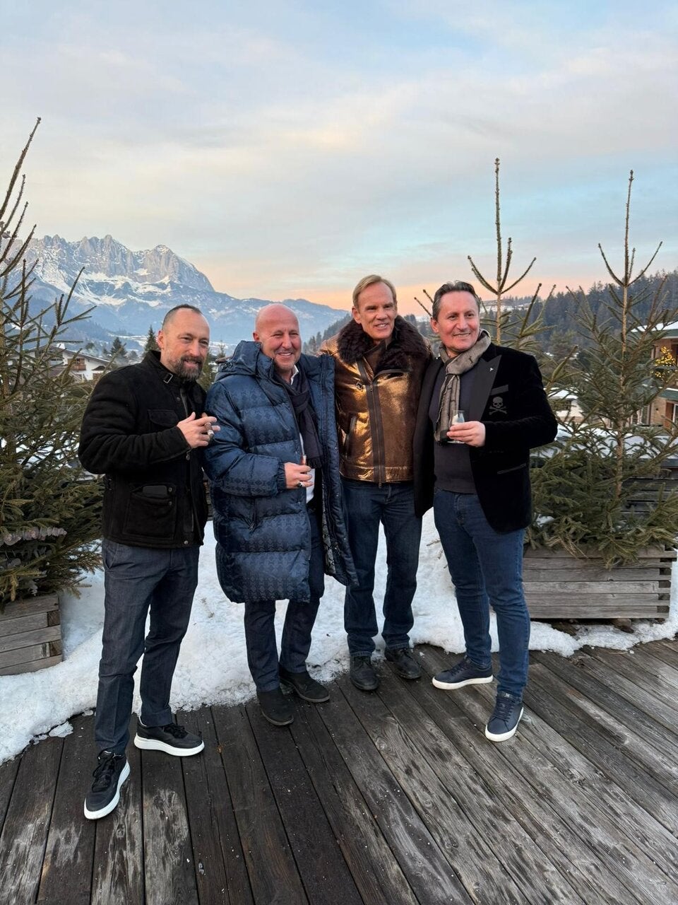 Kunstvolle Überraschung für Arnie im Kitzbüheler Country Club