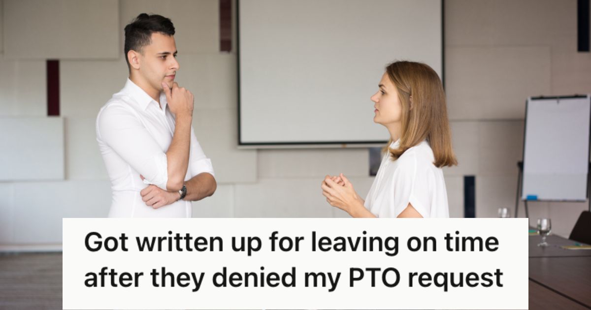 Employee requested PTO but his manager revoked it at the last minute ...
