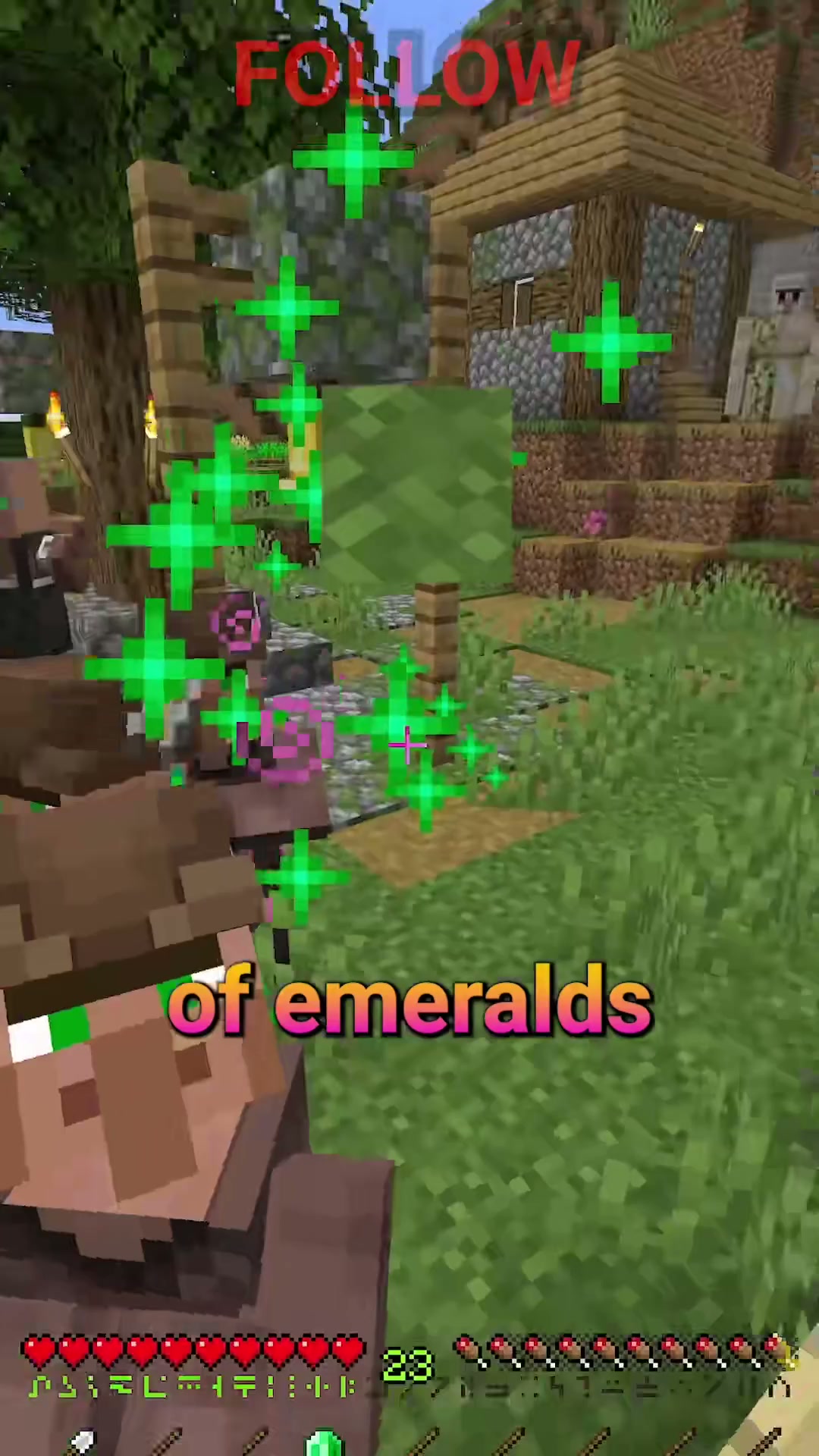The best way to get emeralds #minecraft #minecrafttips #tutorial #min