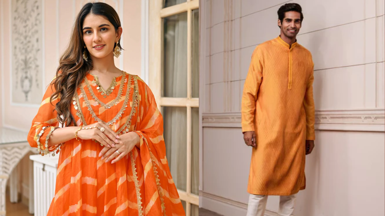 Why saffron orange is trending ahead of Republic Day 2026 in fashion?