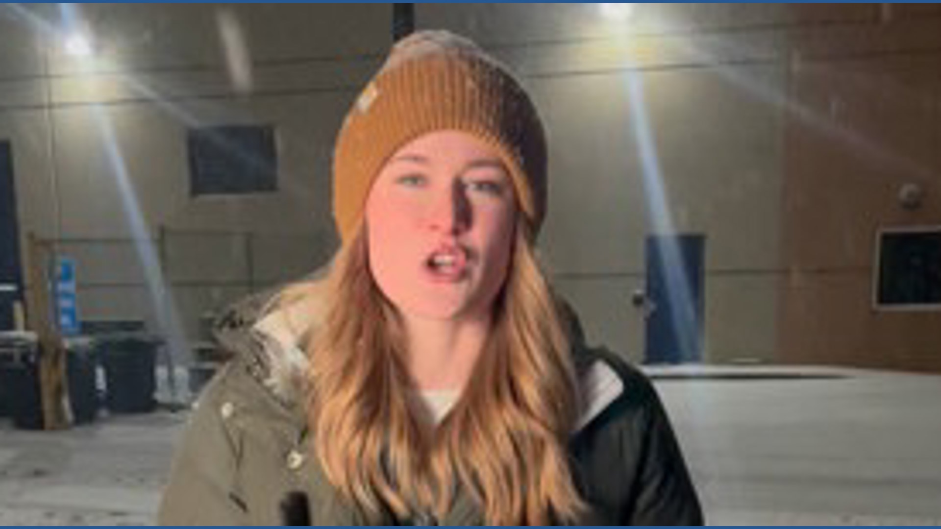 Snow not letting up in Jeffersonville, Indiana