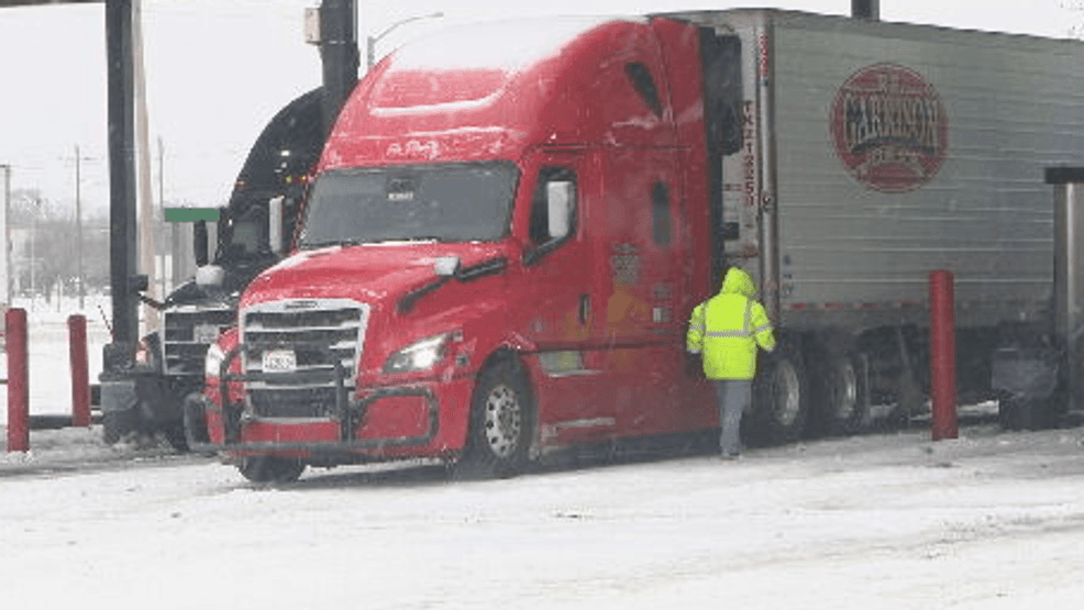 Truck drivers speak out as winter storm makes travel especially dangerous