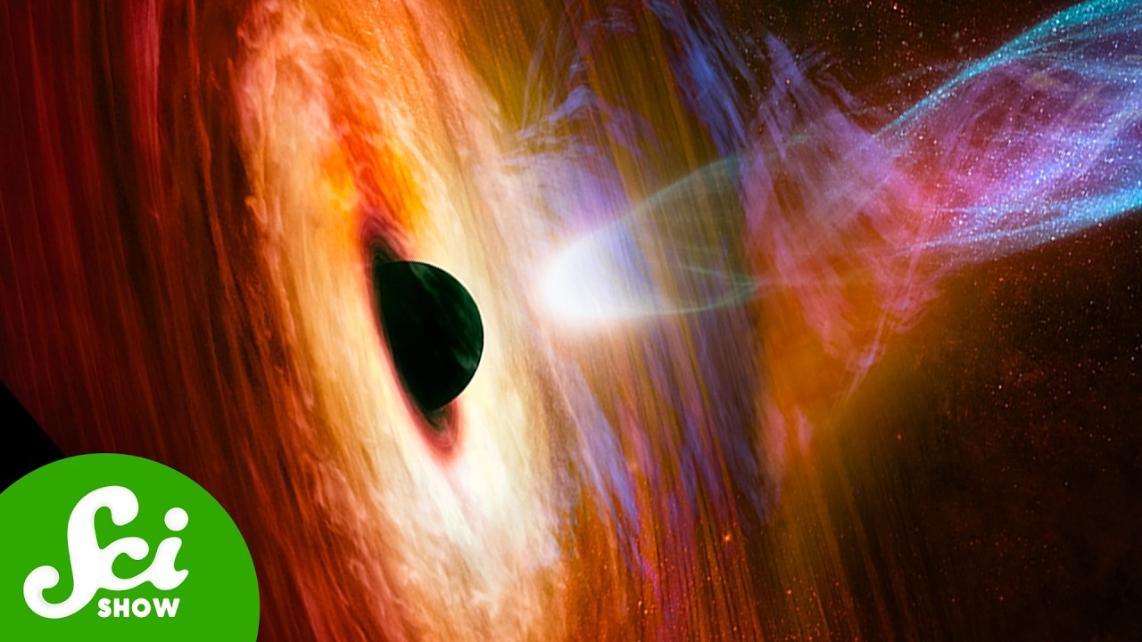 The brightest object in the universe is a black hole