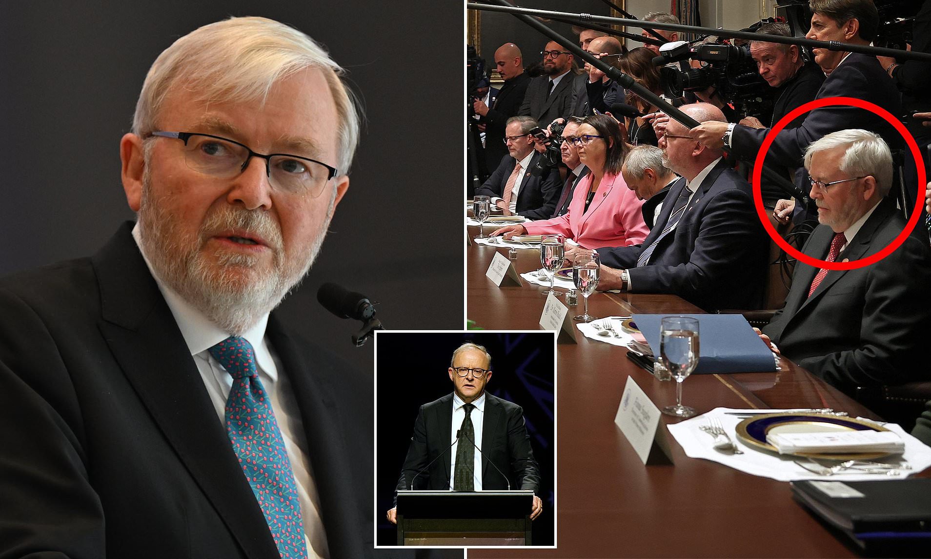 Albo reveals who will replace Kevin Rudd as Australia's US ambassador ...