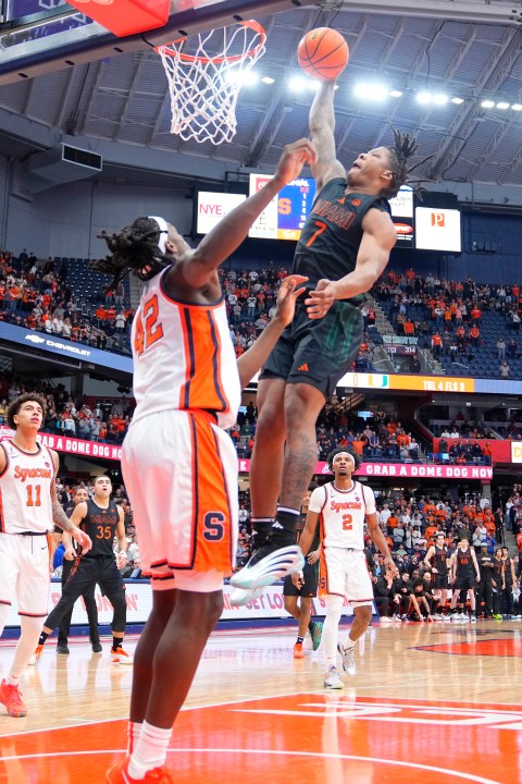 Syracuse drops third straight game falling to Miami