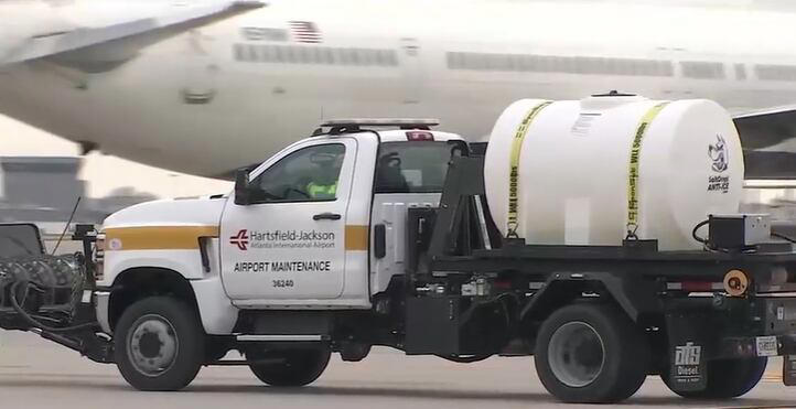 Travelers switch flights at Hartsfield-Jackson airport as ice storm ...