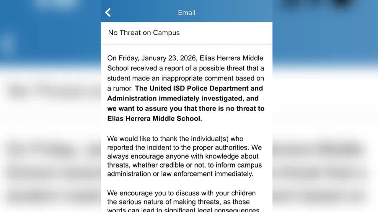 UISD finds no threat after investigating student comment