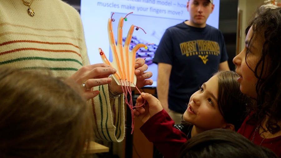 WVU hosts interactive physics event for kids in Morgantown