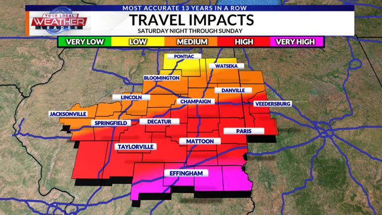 Weather now: Heavier snow expected tonight, impacting all of central ...
