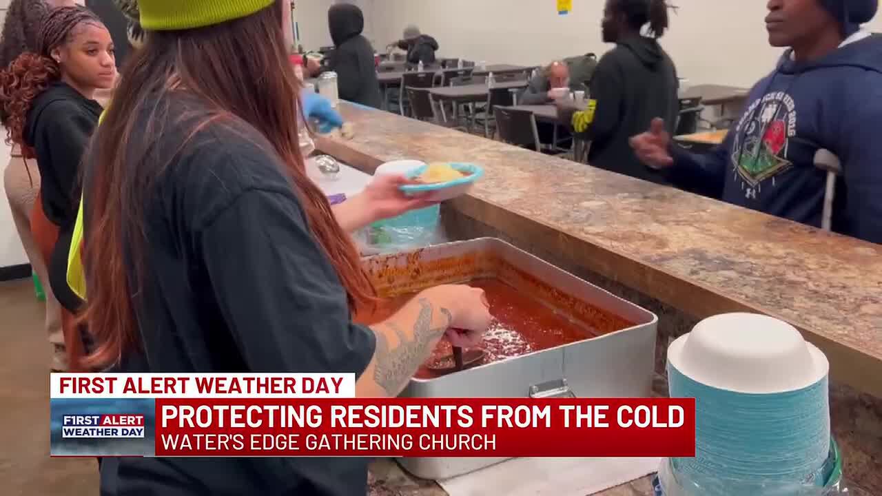 Water’s Edge opens doors for residents to take shelter as cold weather ...