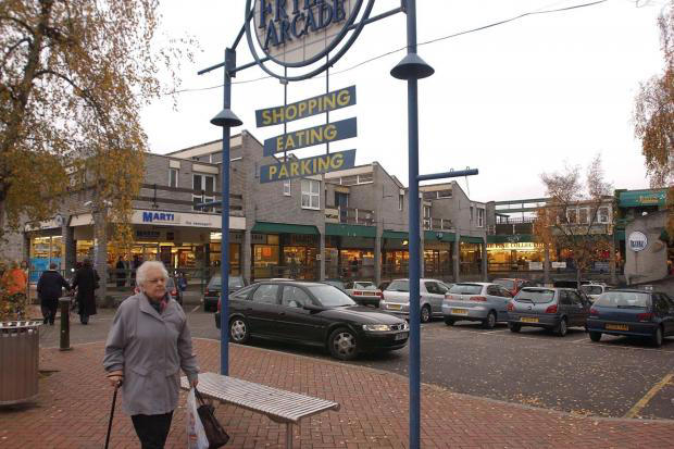 How one shopping arcade became the heart of a town's social life