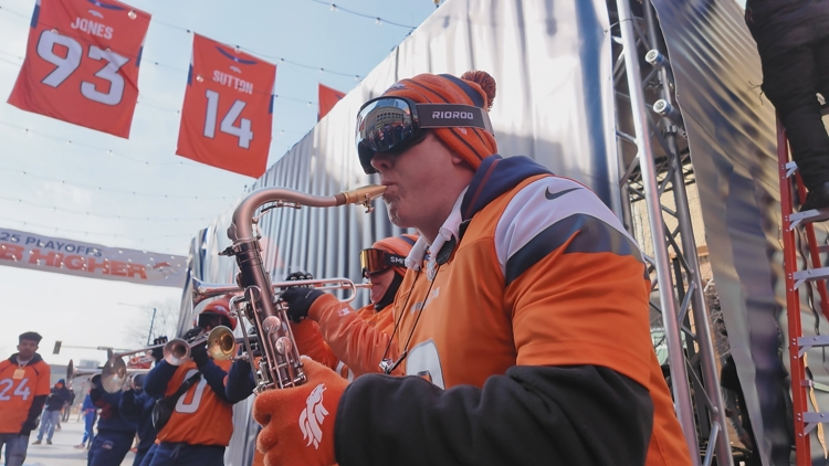 Cold doesn’t stop Broncos Country as fans rally ahead of AFC Championship