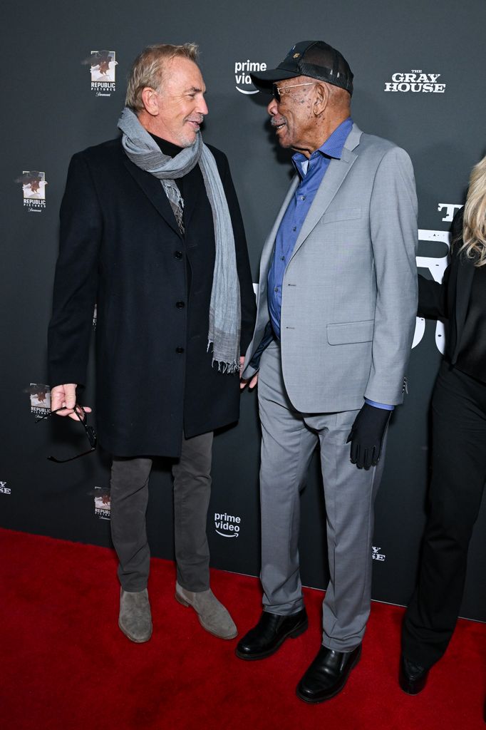 Kevin Costner looks ruggedly handsome in latest red carpet appearance