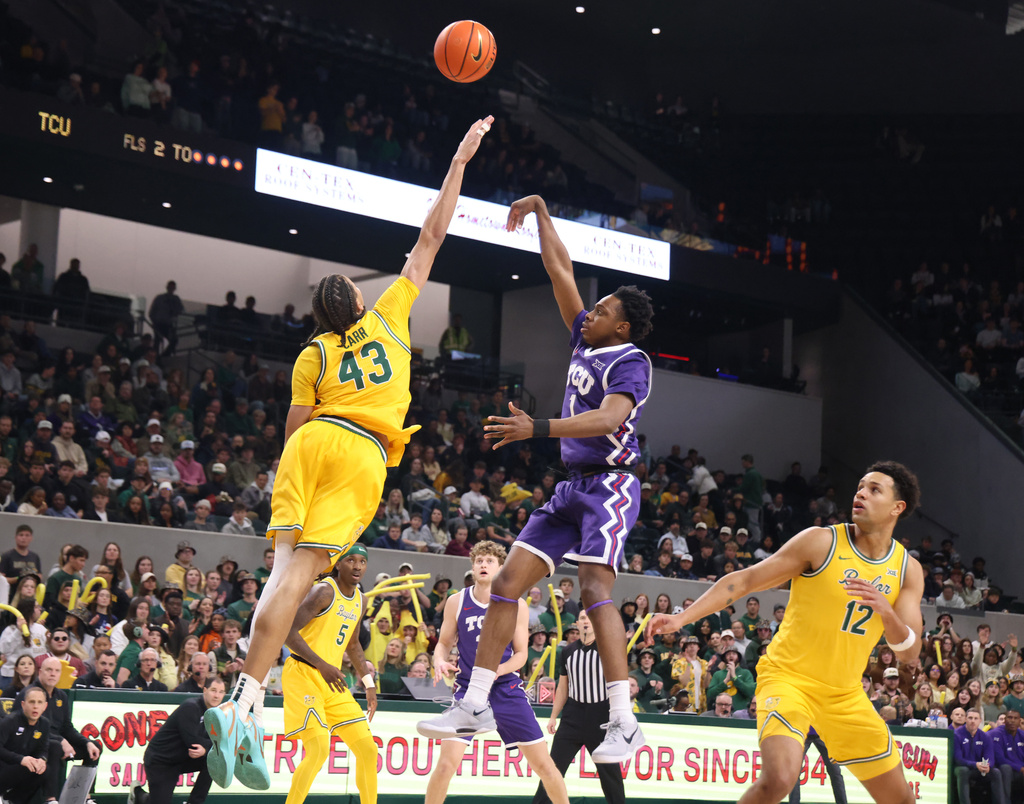 Pierre scores career-high 25, reaches 1,000 points in TCU's 97-90 win ...