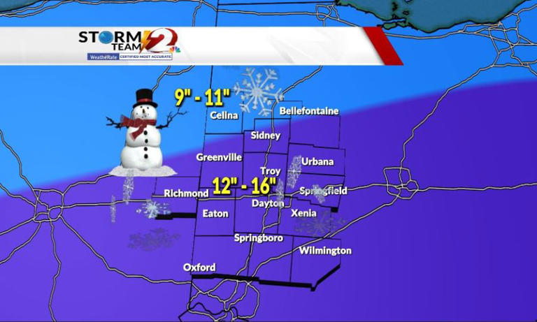 Gallery: Winter blast 2026 hits Miami Valley with record-breaking snow