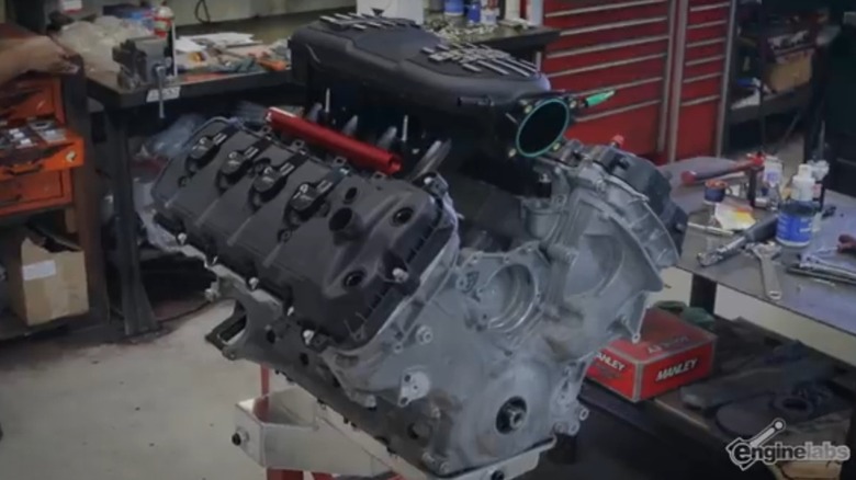 What's the biggest difference between Ford's Coyote and GM's LS engines?
