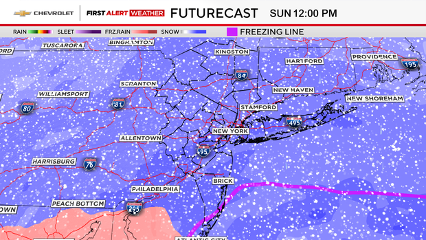 Winter storm timeline for New York, New Jersey shows when heaviest snow ...