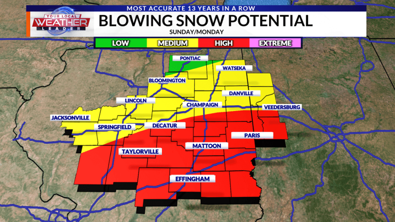 Weather now: Heavier snow expected tonight, impacting all of central ...