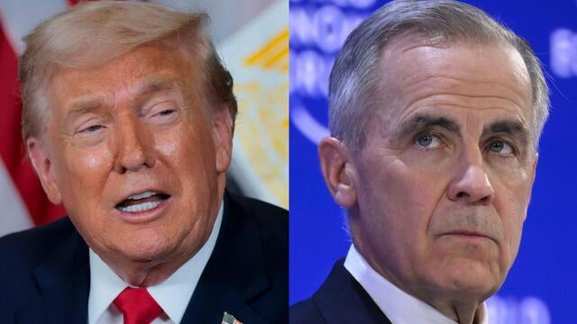 Trump insults Canadian Prime Minister Mark Carney, threatens new ...