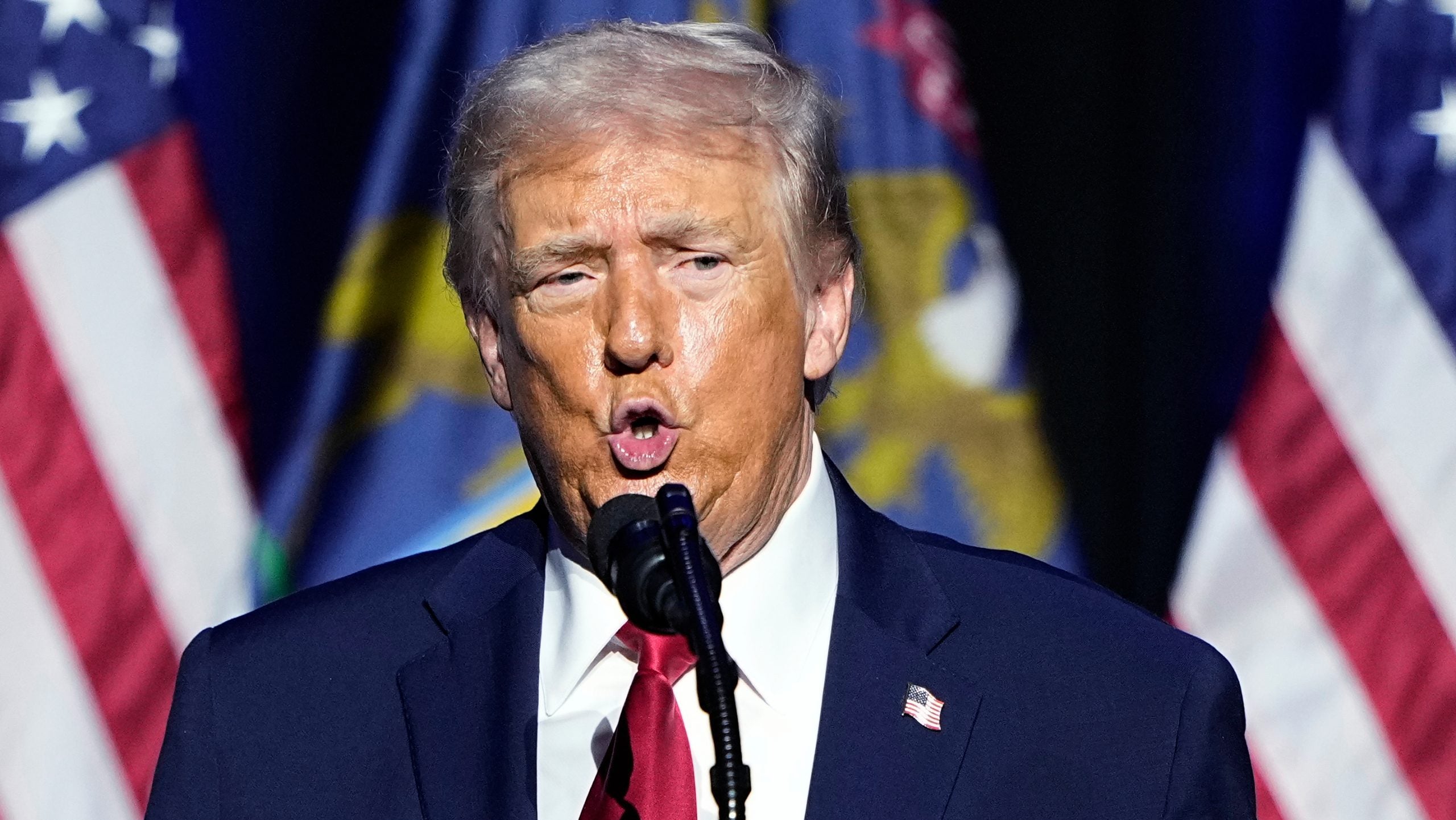 Trump says he has approved an emergency declaration for Indiana