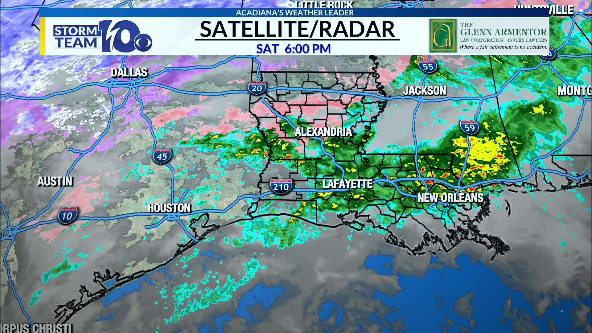 Adam's Saturday evening forecast 1/24/26