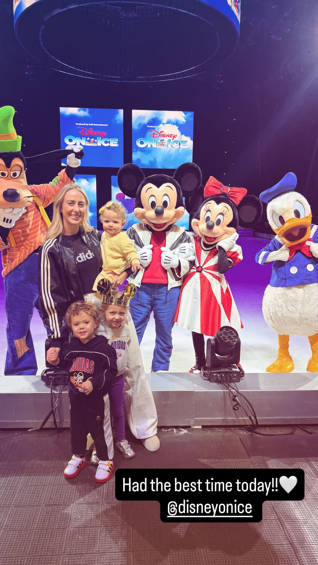 Patrick and Brittany Mahomes have magical day at 'Disney on Ice' with 3 ...
