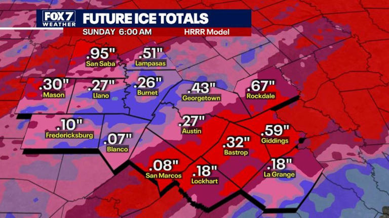 Austin weather: Ice storm warning as Arctic blast arrives