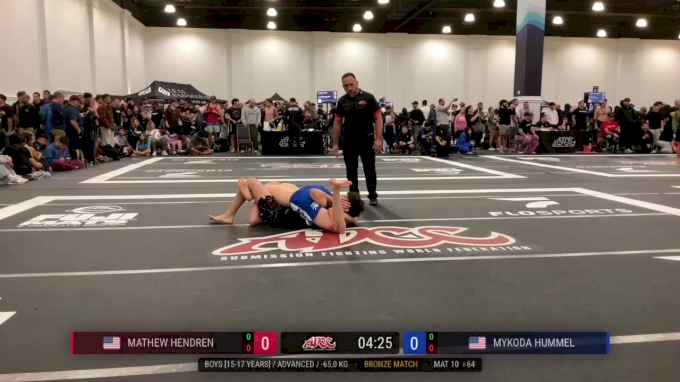 Mathew Hendren vs Mykoda Hummel 2026 ADCC San Diego Open