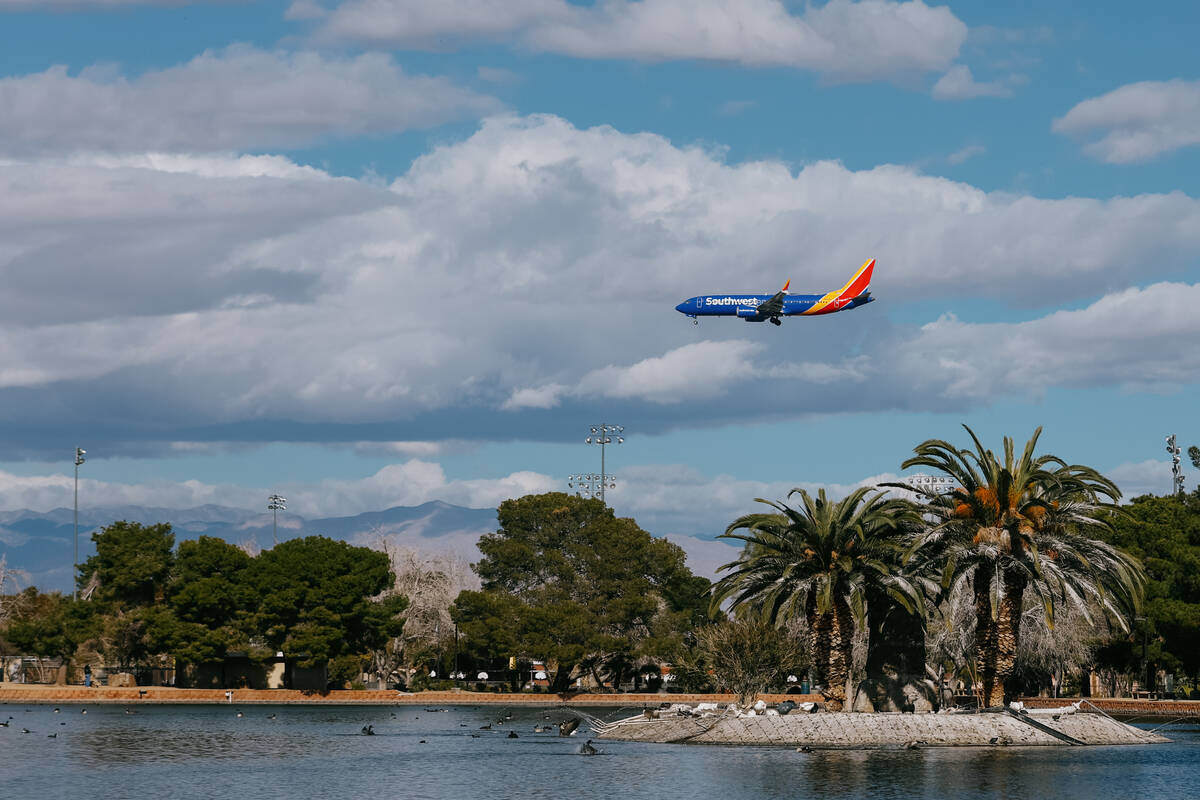 Strong winds arrive in Las Vegas. But at least there’s no bitter cold ...