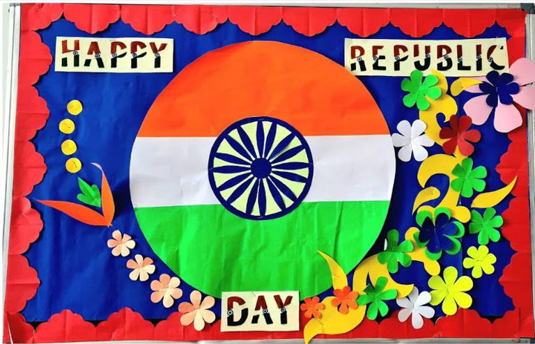 20+ Republic Day board decoration ideas for school students & teachers ...
