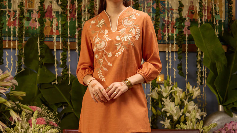 Why saffron orange is trending ahead of Republic Day 2026 in fashion?