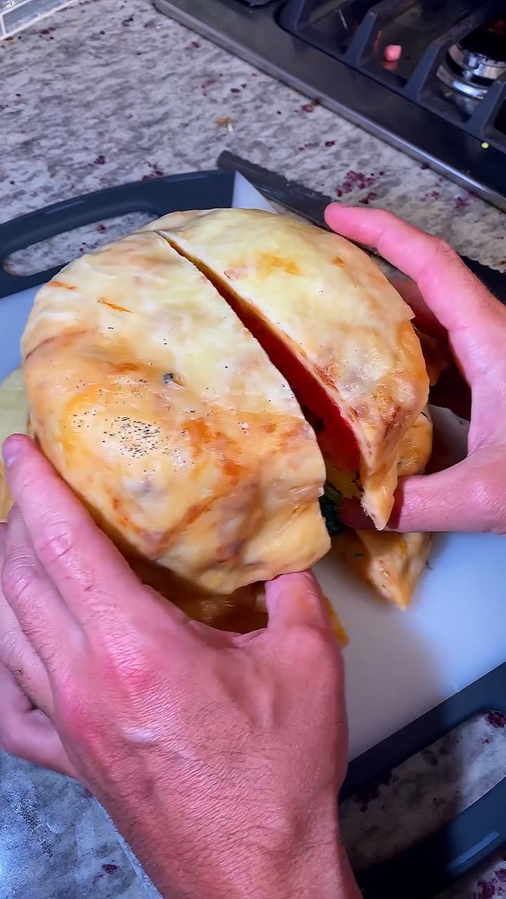 Healthy 6-layer cheesecake recipe