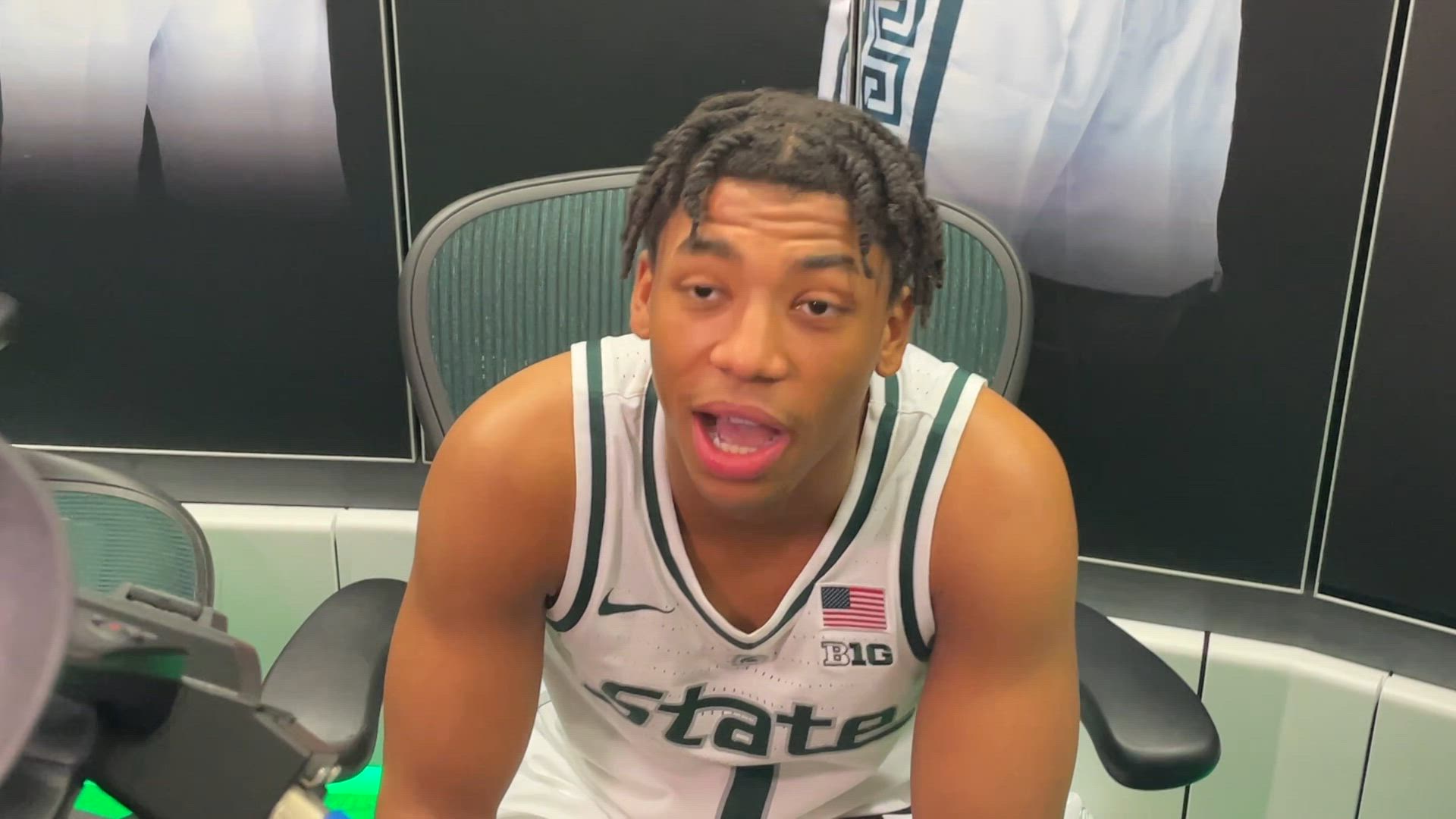 MSU's Jeremy Fears Jr. on the win over Maryland