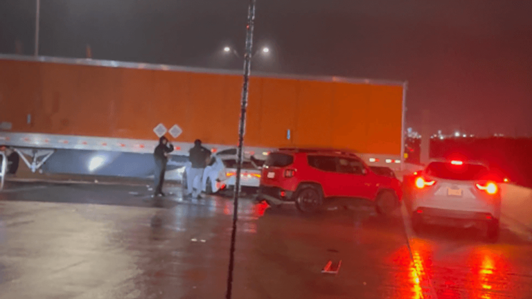 Exclusive video: Major 18-wheeler crash on I-10 near FM 1516