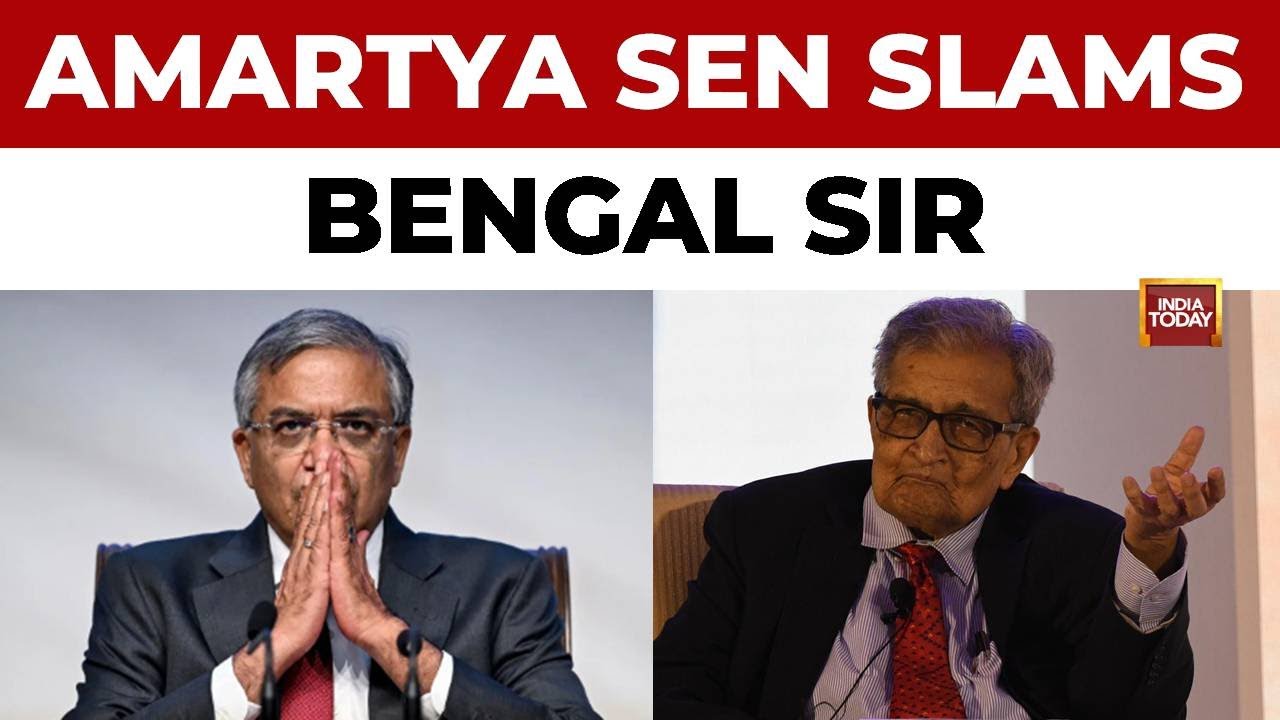 Unidentified speaker on Amartya Sen's warning over West Bengal voter ...