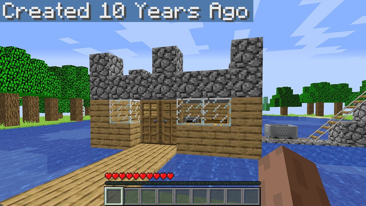 I found my Minecraft world from 10 years ago