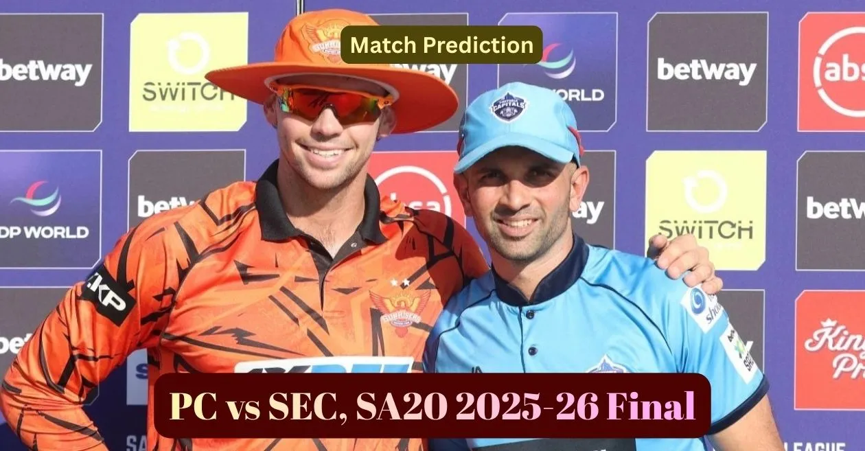 PC vs SEC, SA20 2025-26 final, match prediction: Who will win today’s ...