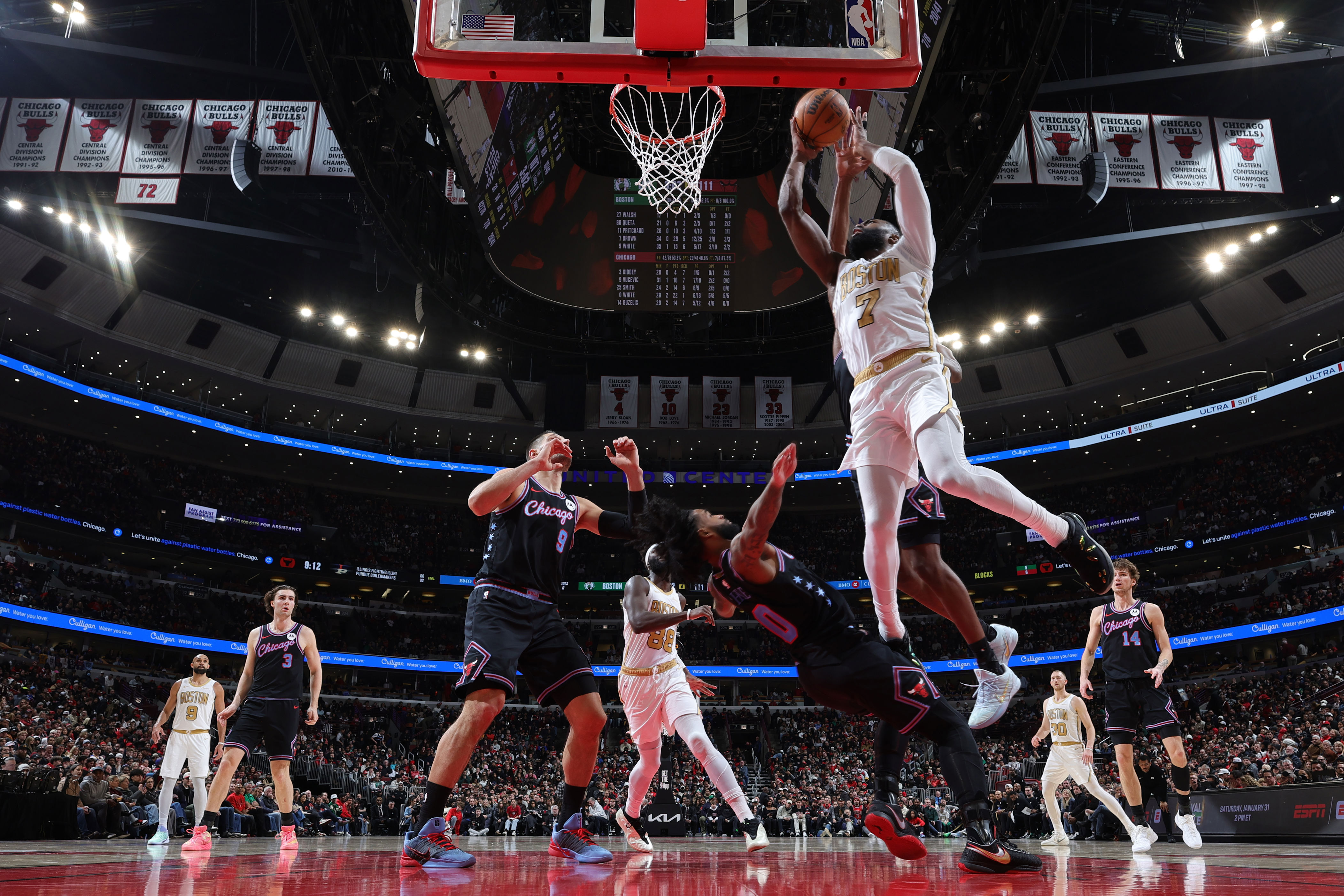 Celtics drop second game of back-to-back, lose to Bulls 114-111