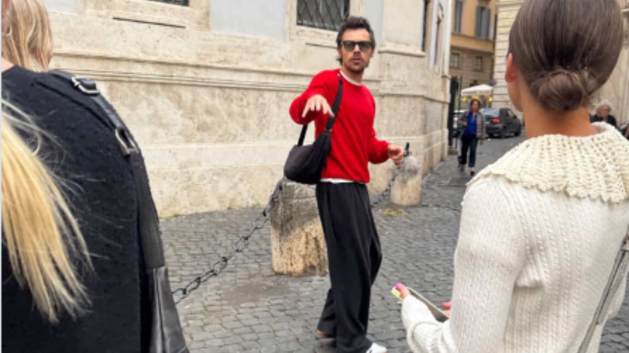 Harry Styles reveals how he accidentally created a papal moment with ...