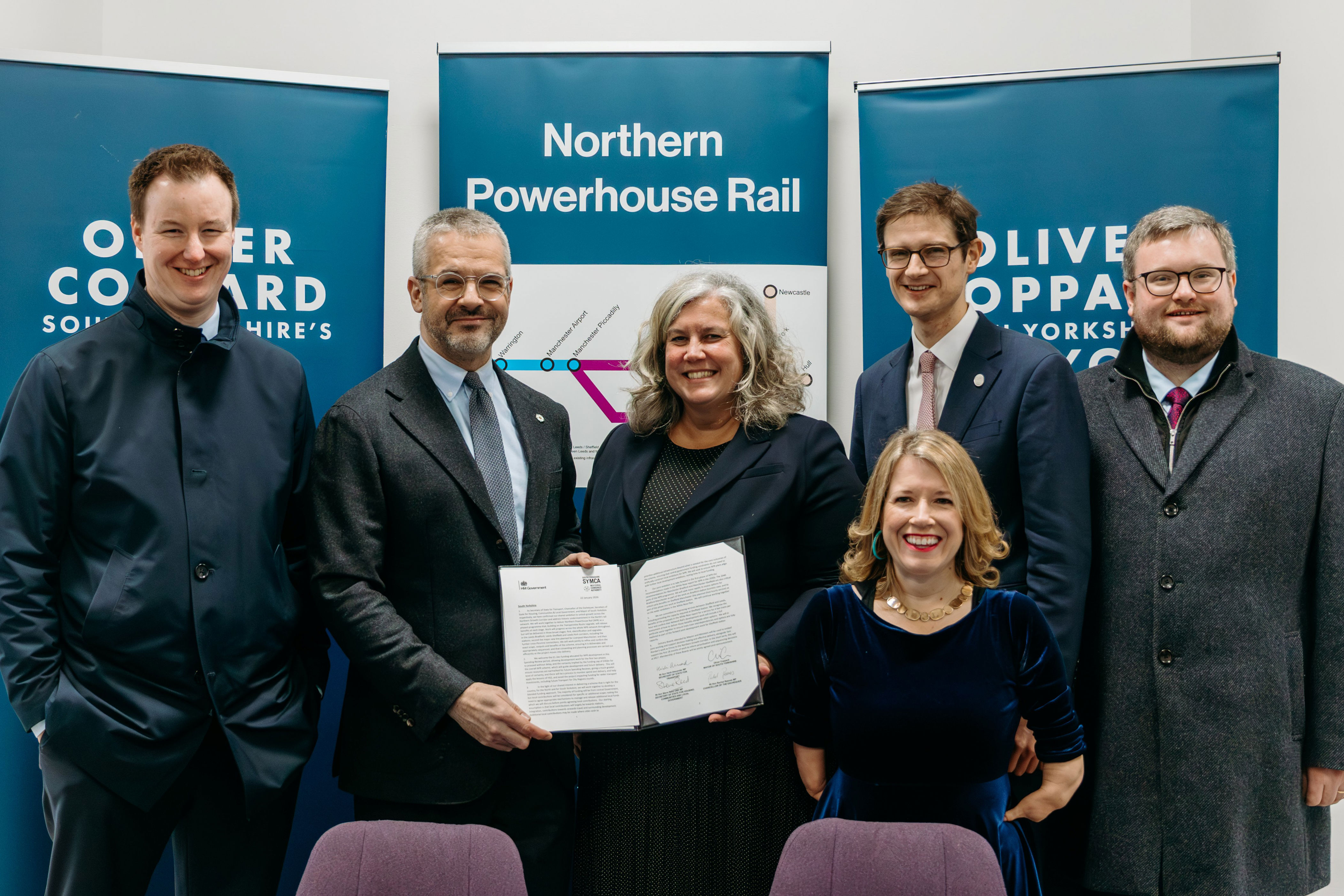 Northern Powerhouse Rail: Leaders sign agreement on major Sheffield ...