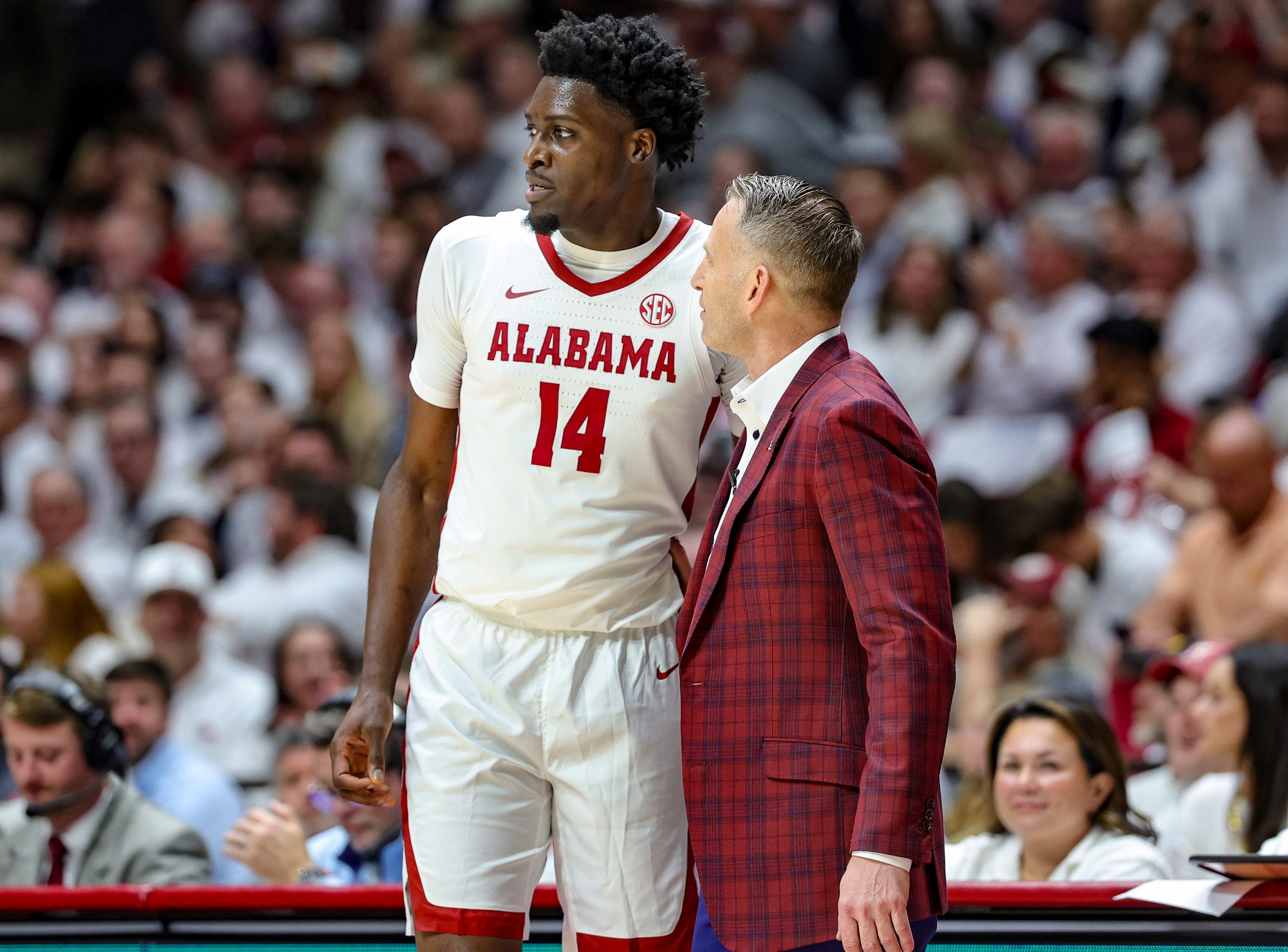 Alabama's Charles Bediako to be eligible vs Florida after TRO extension