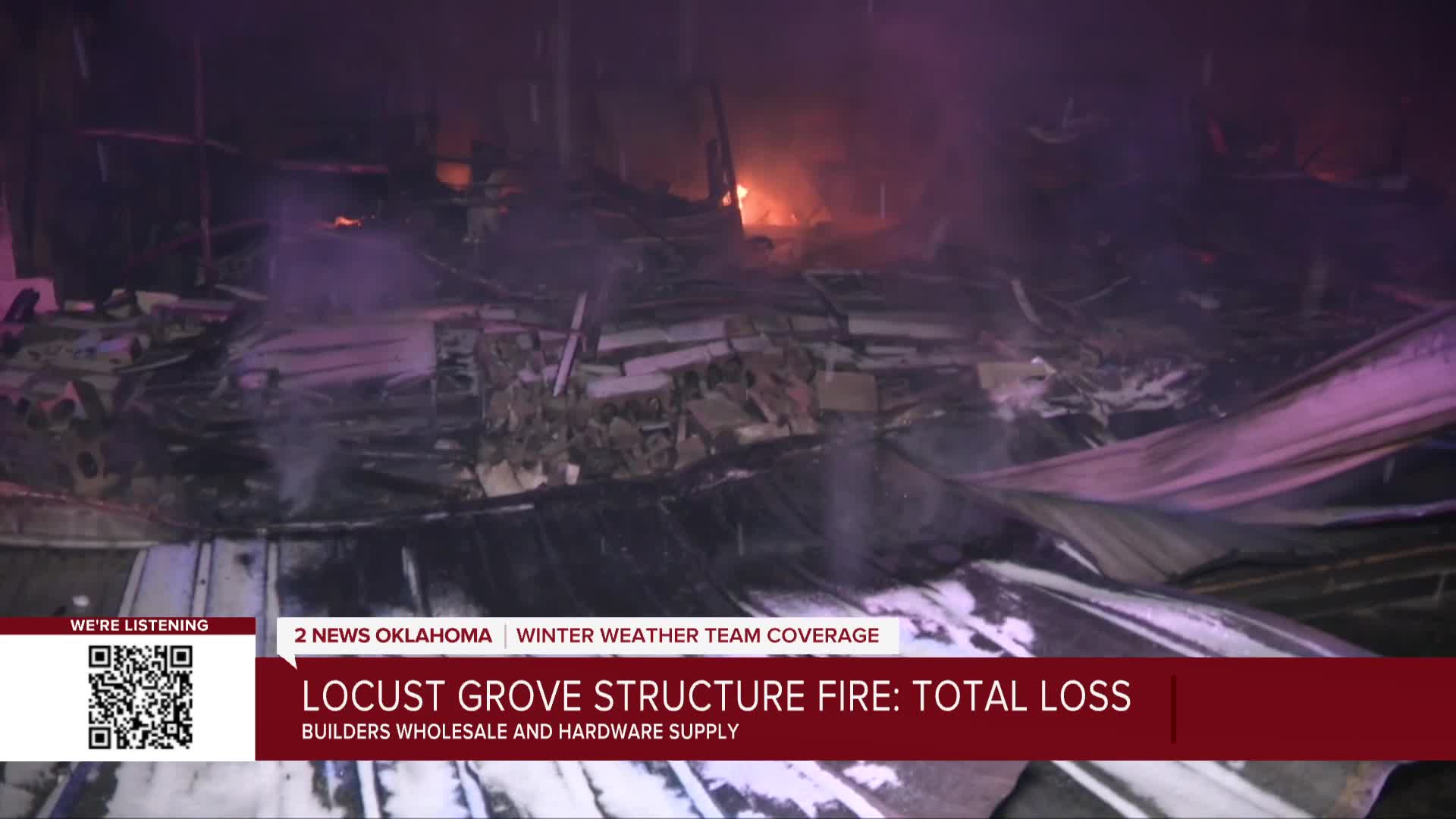 Locust Grove structure fire: Total loss