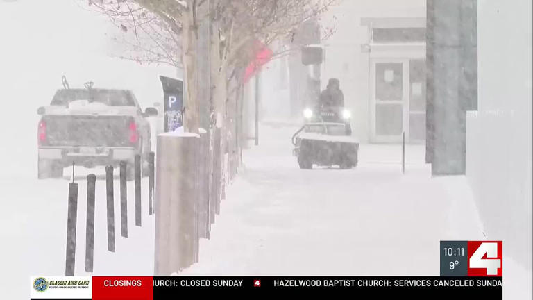 As snow moved in on Saturday, it added to the challenges for small ...