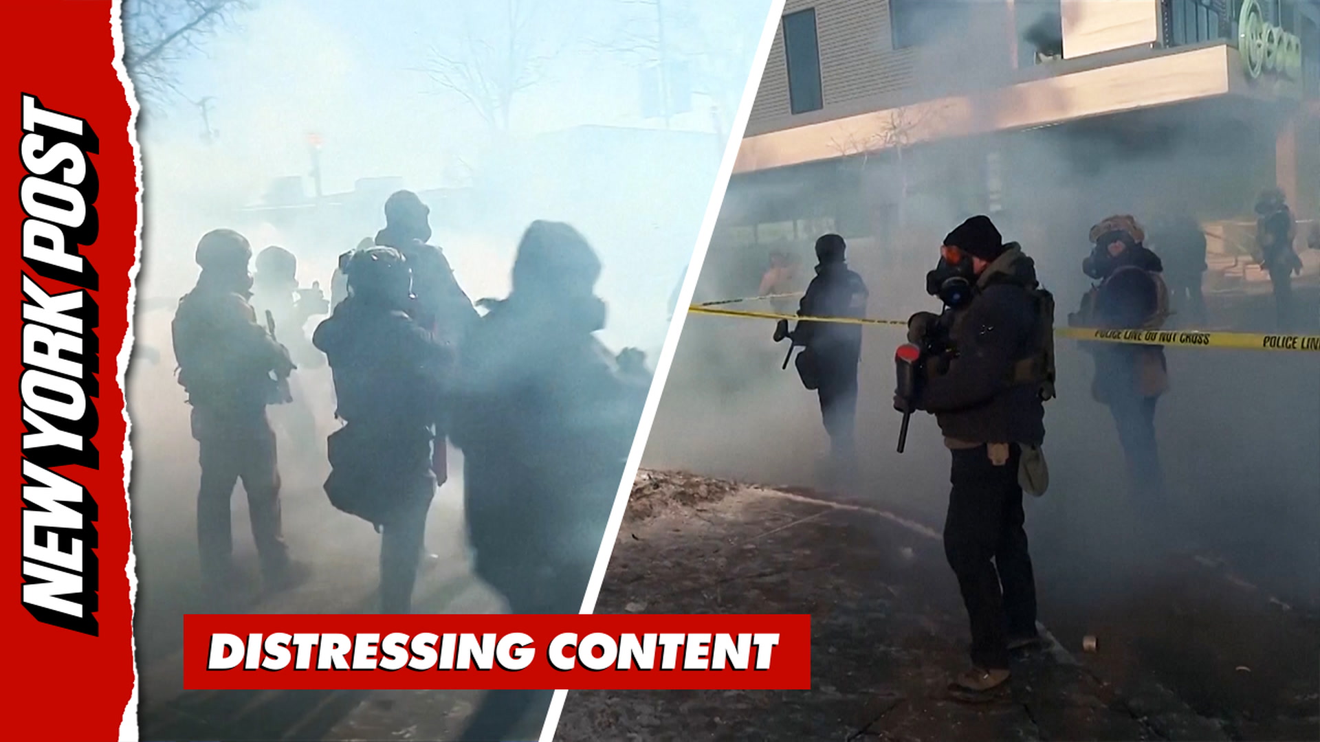Federal officers launch tear gas at Minneapolis protestors after man ...